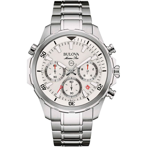 Мужские наручные часы Bulova Marine Star 96B255 купить на OZON по низкой цене (2030804247)
