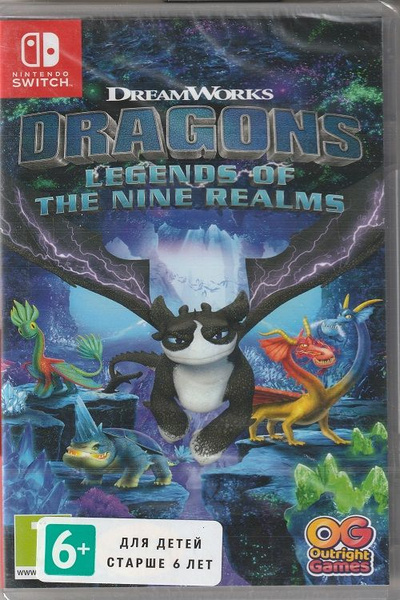 Игра DreamWorks Dragons: Legends of the Nine Realms (Switch) (Nintendo Switch, Английская версия ...