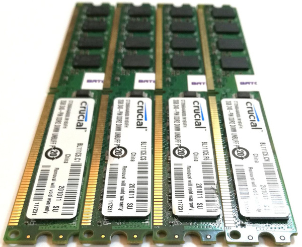 Модуль оперативной памяти DDR2 PC5336 667 MHz CL 5 (CT12864AA667.8FE ...