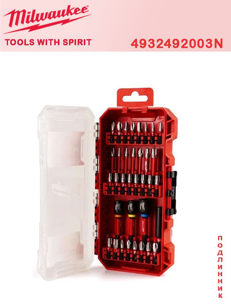 Milwaukee 4932492003N Shockwave Набор ударных долот 35 штук купить на ...