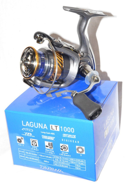 Катушка Daiwa 20 LAGUNA, Безынерционная, 1000, Передний фрикцион купить c доставкой на OZON по ...