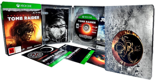 Игра Shadow of the Tomb Raider Croft Steelbook Ed Русская (Xbox One ...