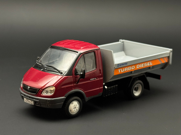 Коллекционная модель автомобиля ГАЗ-3302 Газель самосвал 1/43 купить на OZON по низкой цене ...