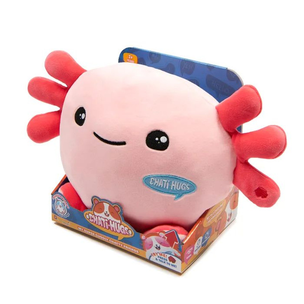 Интерактивная мягкая игрушка Chati-Hugs Аксолотль купить на OZON по ...