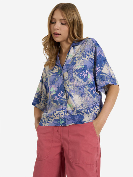 Рубашка Женский Termit фиолетовый Вискоза, размер 38, 40 Пуговицы Бангладеш купить c доставкой ...