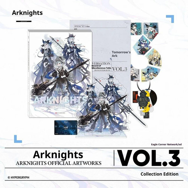 Arknights Информация для игры/Arknights Art Setting Collection VOL.3(Chinese version)/CYJ купить ...
