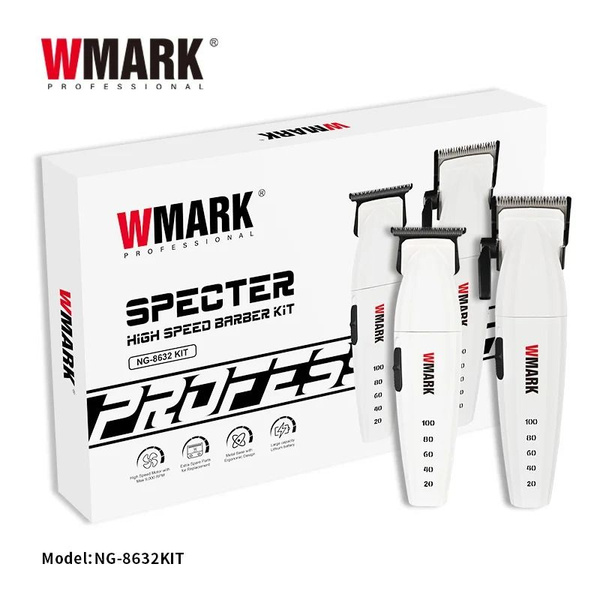 WMARK Машинка для стрижки WMARK NG-8632, белый купить на OZON по низкой ...