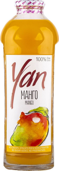 Сок Yan Манговый восстановленный, 930 мл купить на OZON по низкой цене (1960125149)