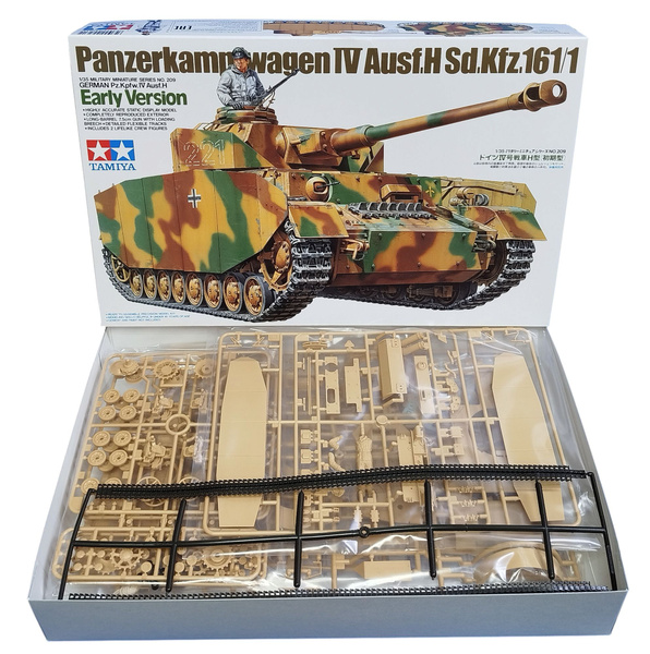 35209 TAMIYA Немецкий танк Pz.kpfw. IV Ausf.H, (ранняя версия) с 2-мя ...