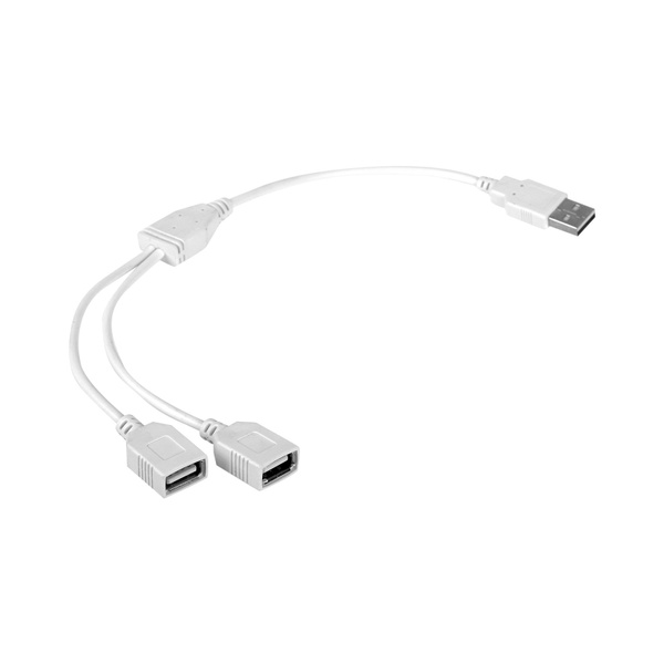 USB y Splitters Cable Male для 2 женских центров питания купить на OZON ...