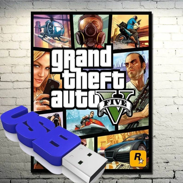 USB-флеш-накопитель Netac Игра на РС - GTA 5 64 ГБ 90, 30 купить c ...