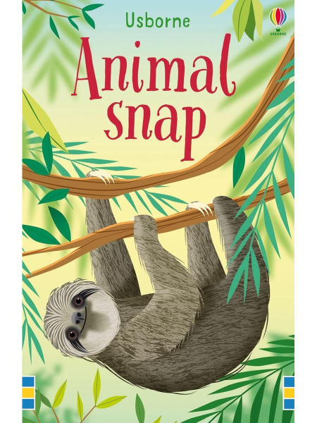 Usborne Animal Snap Cards карточки на английском языке с животными ...