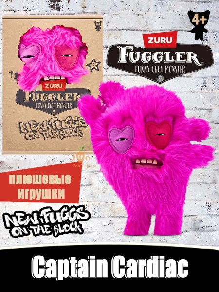 плюшевые игрушки Spin Master Fuggler New Fuggs On the Block Captain ...