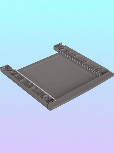 Соединительный элемент для стиральных и сушильных машин Haier CKS-1 серебристый, с выдвижной ...