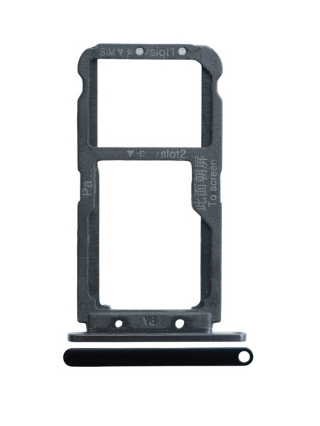 SIM-лоток (сим держатель) для Nova 3 PAR-LX1 Черный купить на OZON по ...