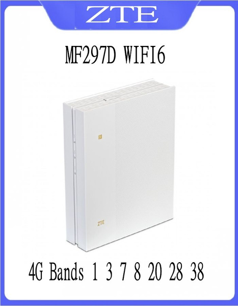 ZTE MF297D cat12 600Mbps WIFI6 3G 4G+ роутер купить на OZON по низкой ...
