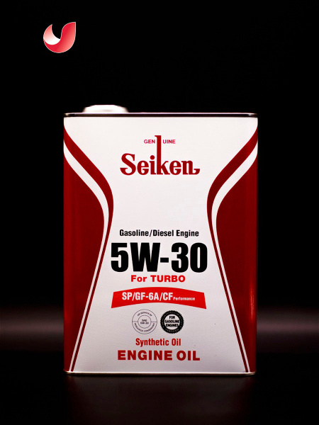 Масло моторное Seiken (Япония, SP/GF-6A/CF) SAE 5W-30 Синтетическое 4 л ...