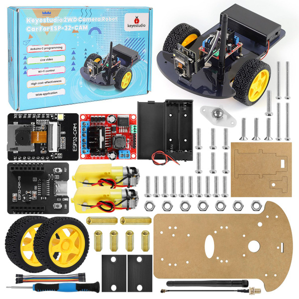 Keyestudio Smart Robot Car для Arduino ESP32 купить на OZON по низкой ...