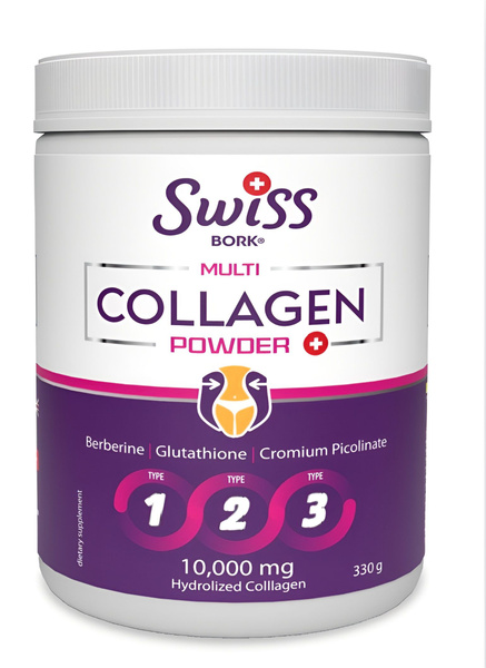 Collagen Powder Swiss Bork, Коллаген, 330г купить на OZON по низкой цене (2390251634)