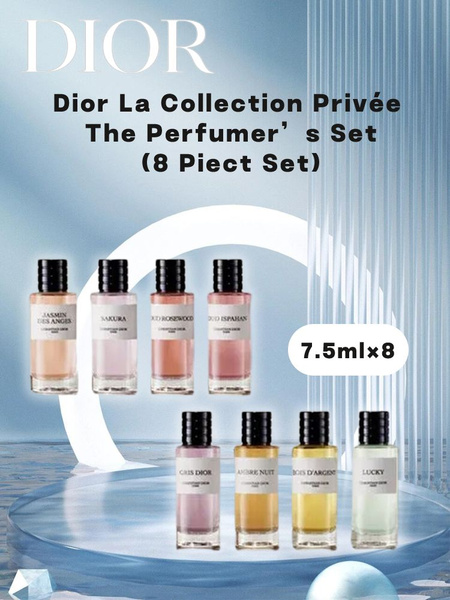 Dior La Collection Priv e The Perfumer s Set 8-Piece подарочный набор 7.5ml*8 купить на OZON по ...