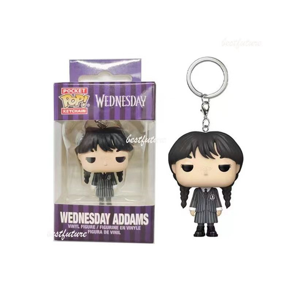 Брелок keychain Венсдей Аддамс Wednesday Addams из сериала Уэнздей ...