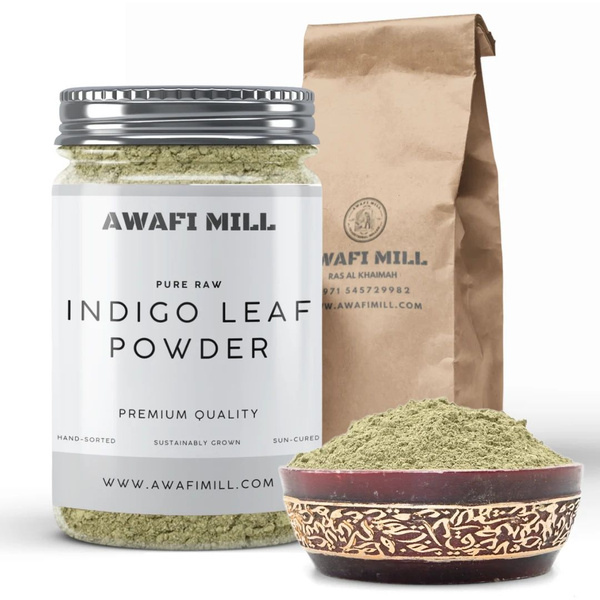 Indigo Leaf Powder Natural Dried Indigo Leaves 200g купить на OZON по низкой цене (2541001036)