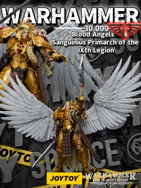 Tartarus Подвижная фигурка JOYTOY Warhammer 30K Blood Angels Sanguinius ...