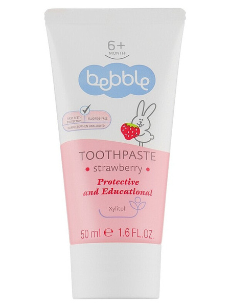 Зубная паста со вкусом клубники Bebble Toothpaste Strawberry купить на ...