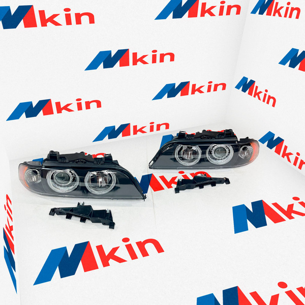 Фары BMW 5 E39 желтый поворотник купить на OZON по низкой цене (2551422764)