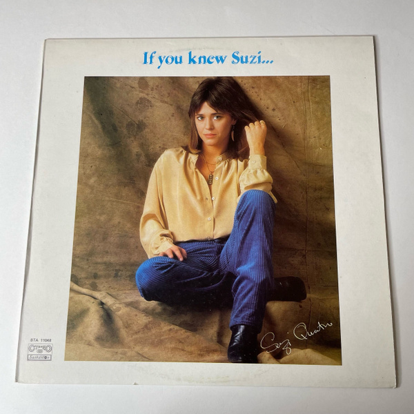 Винтажная виниловая пластинка LP Suzi Quatro If You Knew Suzi (Болгария 1982) купить на OZON по ...