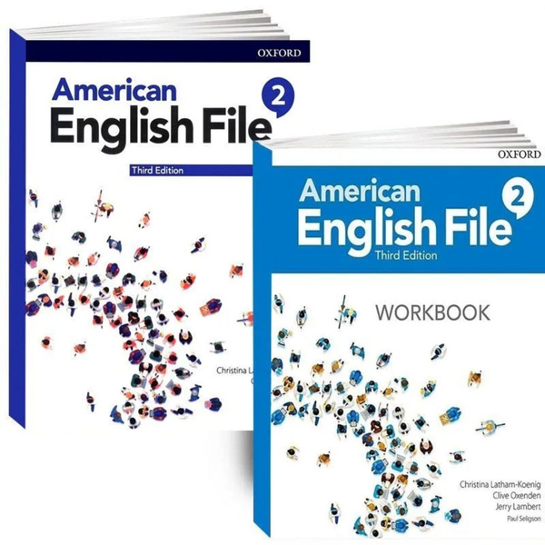 Комплект American English File 2 (3rd edition). Student's book ...