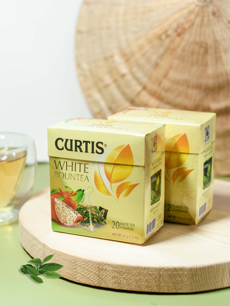Чай белый CURTIS BOUNTEA 2 шт по 20 пир (04/26)упак №2А - купить с ...