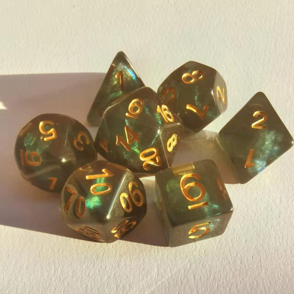 Набор многогранных кубиков DND для настольных игр Другие - купить с ...