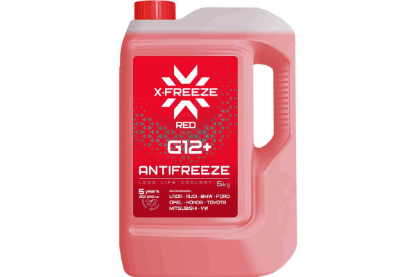 Антифриз X-Freeze G-12+ в п/э кан., Готовый раствор купить по выгодной цене в интернет-магазине ...