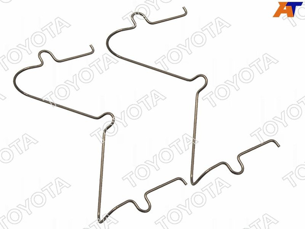 Комплект монтажный тормозных колодок TOYOTA HILUX 15- купить на OZON по ...