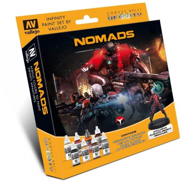 Миниатюры для Infinity Corvus Belli Model Color Set: Infinity Nomads ...