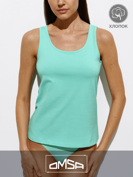 Майка Omsa, 44 - купить по выгодной цене в интернет-магазине OZON (1416731045)