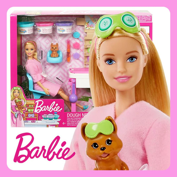 Barbie Mattel Игровой набор Барби - День Спа (Barbie Face Mask Spa Day ...