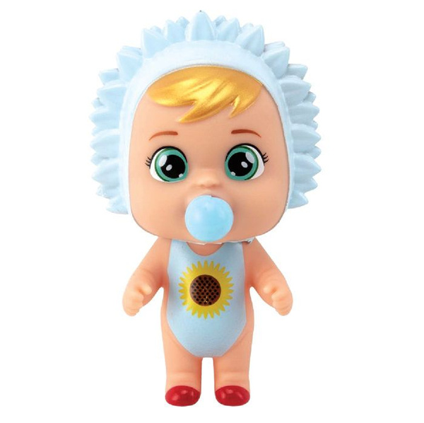 Игрушка-антистресс для рук 1TOY Bubble Gum "Куклы" в голубом, мялка ...