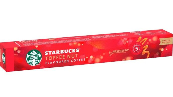 Кофе в капсулах Starbucks Toffee Nut Limited Edition, для системы ...