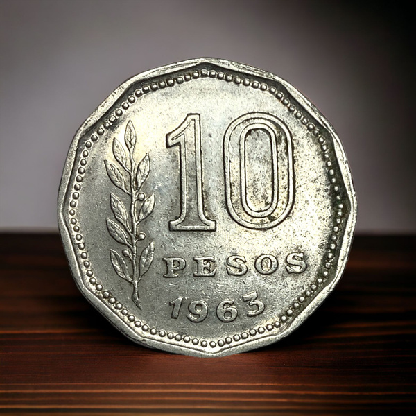 Монета Аргентина 10 песо 1963 года. Всадник - купить в интернет-магазине OZON с быстрой ...