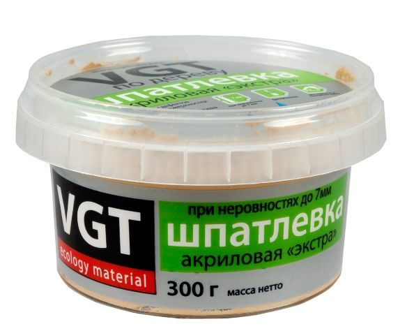 Шпатлевка по дереву ЭКСТРА сосна 0 3 КГ 1 6 ВГТ купить по низкой