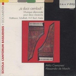 CD Audio CD A duo cembali - Musique allemande pour deux clavecins by ...