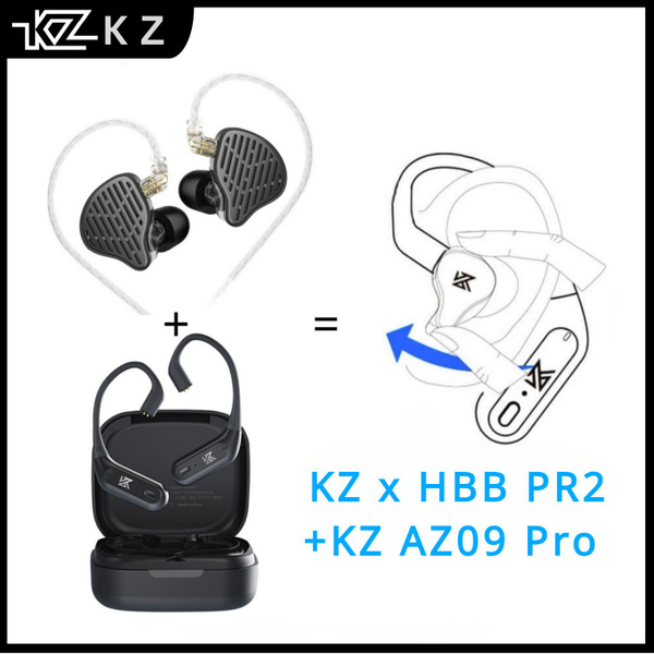 Bluetooth-гарнитура KZ x HBB PR2+KZ AZ09 Pro - купить по выгодной цене в интернет-магазине OZON ...