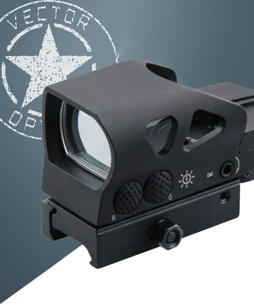 Коллиматорный прицел VECTOR OPTICS RATCHET 1X23X34 FOUR RETICLE RGD ...