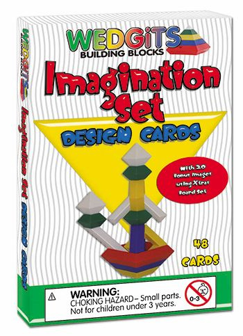 Карточки с заданиями конструкторов WEDGITS Imagination, пирамидки ЭРА ...