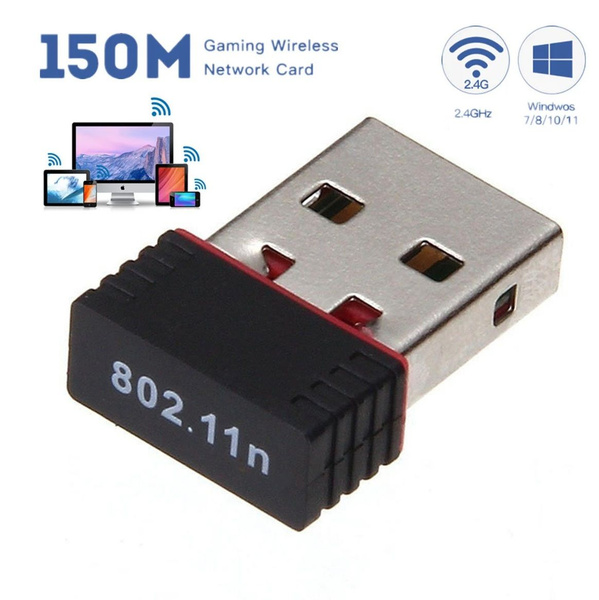 Wi-Fi адаптер USB 802.11n wireless 150 Mbps купить на OZON по низкой цене (601376438)