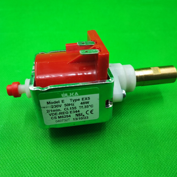 Насос вибрационный ULKA EX5 для кофеварок и кофемашин, помпа 48W ...