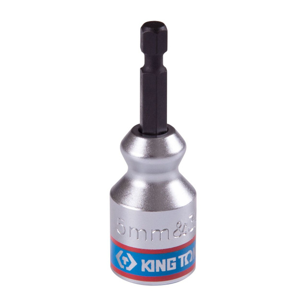 Шпильковерт роликовый для шуруповерта 1/4", 5 мм KING TONY 75A105M ...
