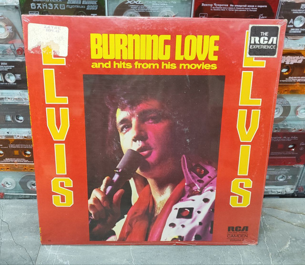 Elvis Presley Burning Love And Hits From His Movies, LP, 1972, USA, SS, Запечатан. Раритет ...